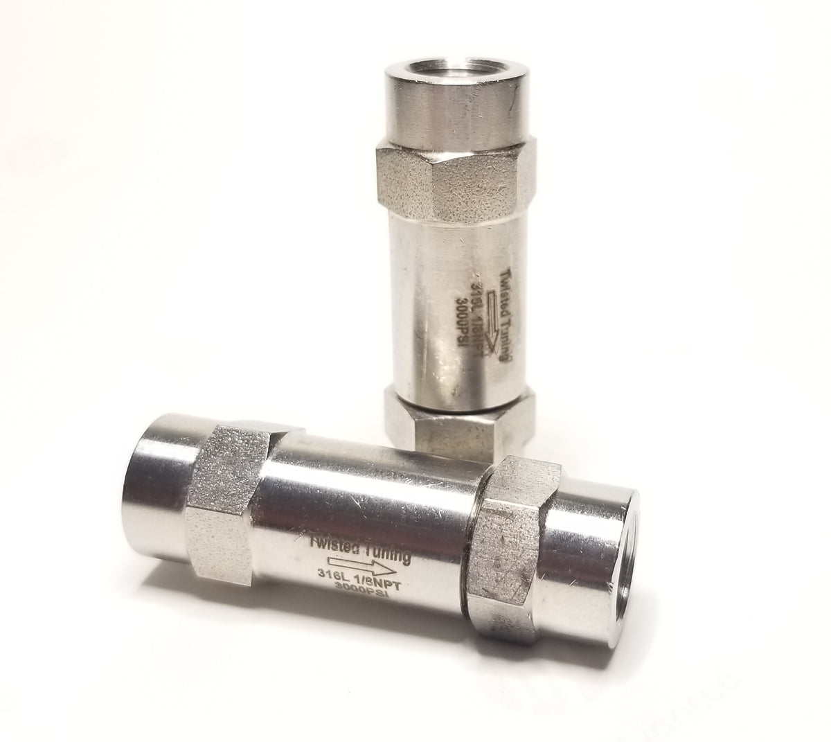 Twisted Tuning Meth Injection Check Valves